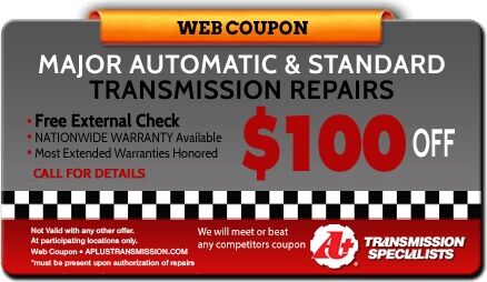 COUPONS - A Plus Transmission Specialists Austin